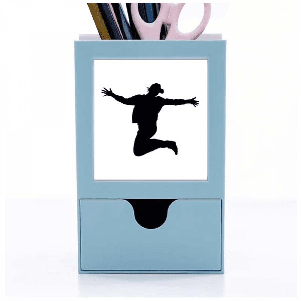 Physical Education Jumping Sports Desk Supplies Organizer Pen Holder ...