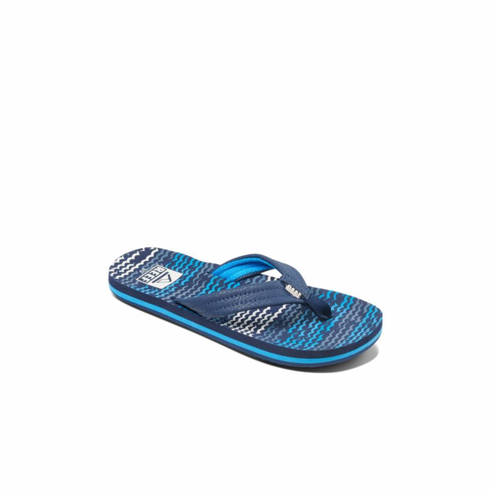 Click here for Reef Kids Kids Ahi Blu Horizon Wav Flat 2/3 prices