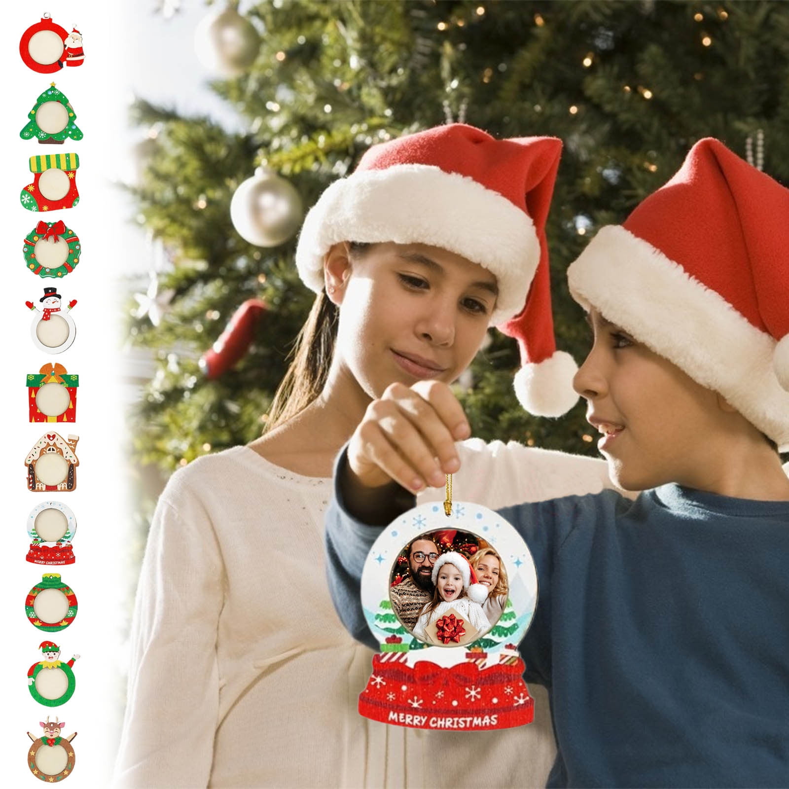 Click here for 11-Piece Wooden Photo Ornaments  Usytzs Christmas... prices