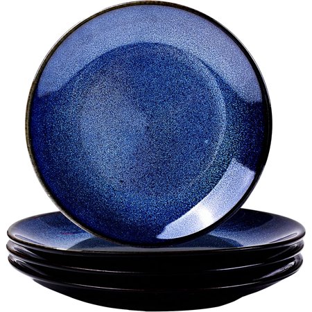 Porcelain Dessert Appetizer Plates Ceramic Dinner Plates Set 7.5 Inch ...