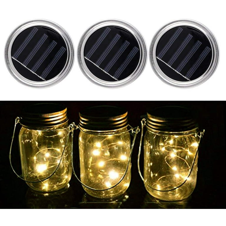 Walmart Solar Jar Lids