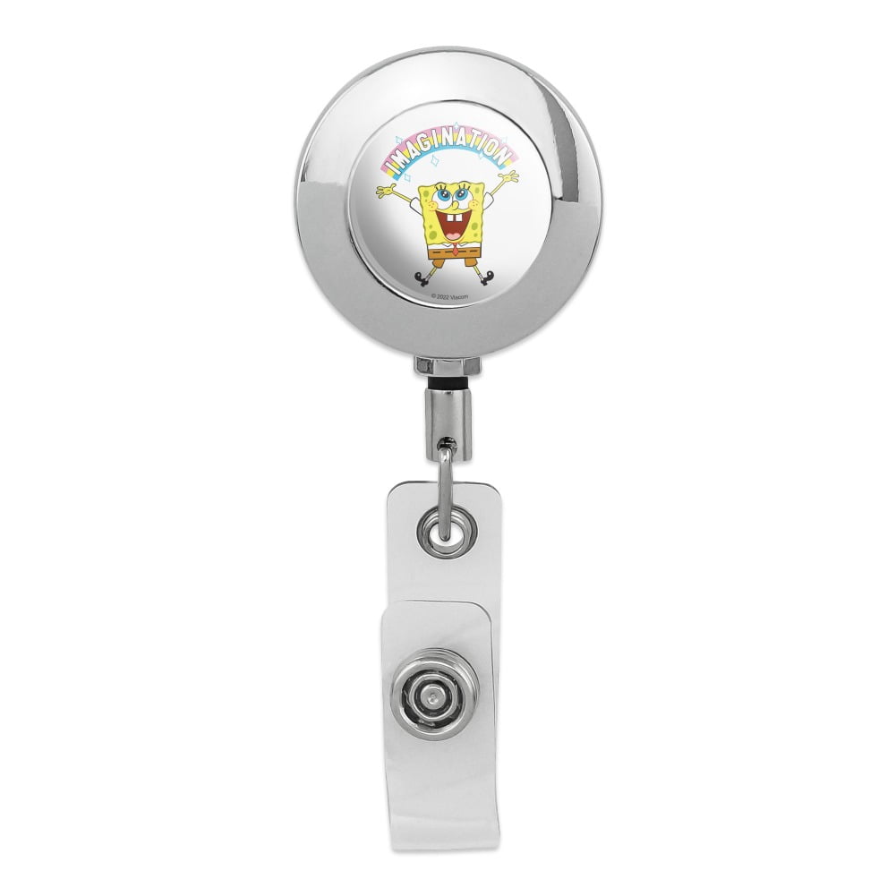 SpongeBob Imagination Rainbow Retractable Reel Premium Metal Chrome ...