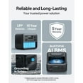 Bluetti AC50B Portable Power Station, 448Wh LiFePO4 Battery, 2x 700W AC ...