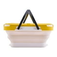 Frabill Collapsible Live Bait Bucket with Aerator, 6 qt Capacity ...