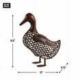 Accent Plus Modern Decorative Chicken Wire Duck Sculpture - Walmart.com