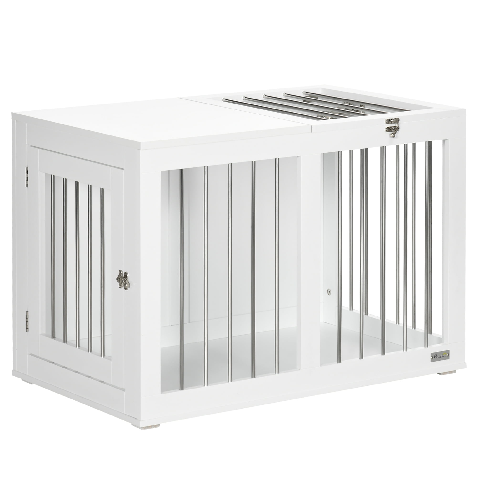 Click here for Pawhut 31.5 Dog Crate Furniture With Double Doors... prices