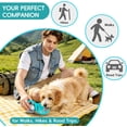 304 Stainless Steel 2-in-1 Dog Water Dispenser, 10oz Leak-Resistant ...
