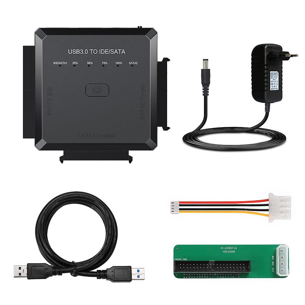 Adaptador Sata Ide a USB 3.0 para copia de seguridad con un solo toque ...