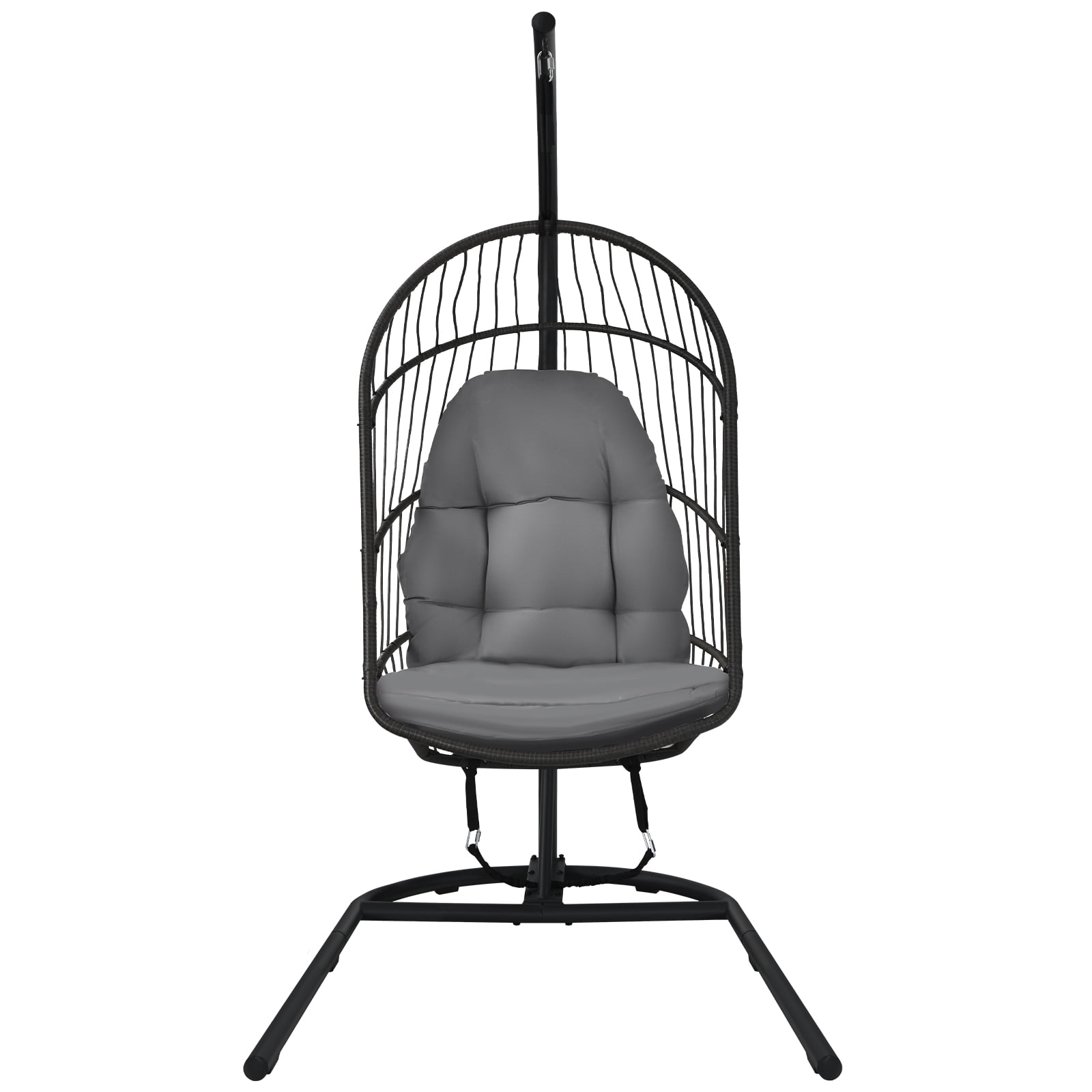 Click here for Patiojoy Modern Rattan Hanging Egg Swing Chair W/S... prices