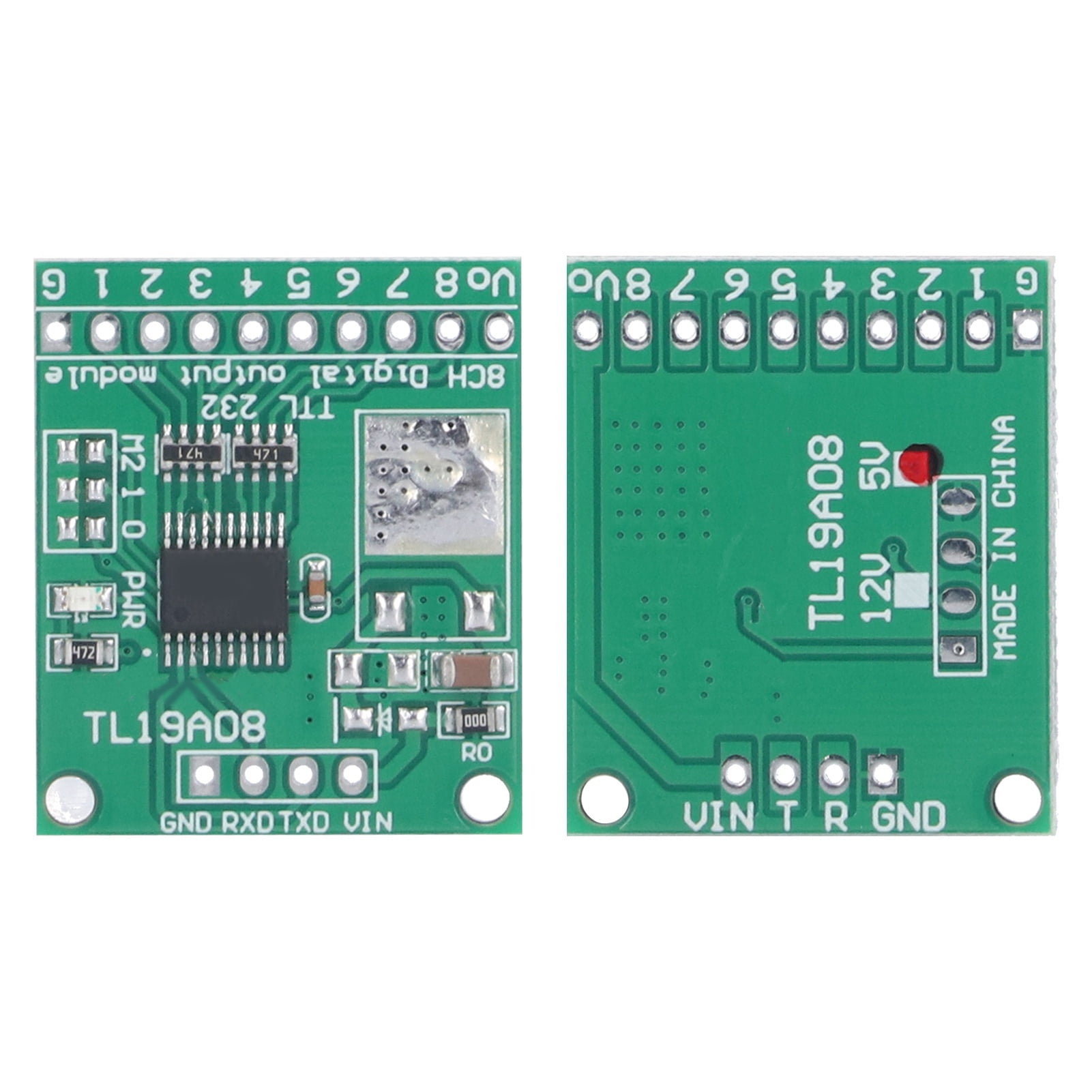 Buy EBTOOLS Control Module IO 8ch RTU UART TTL232 Controller Board ...