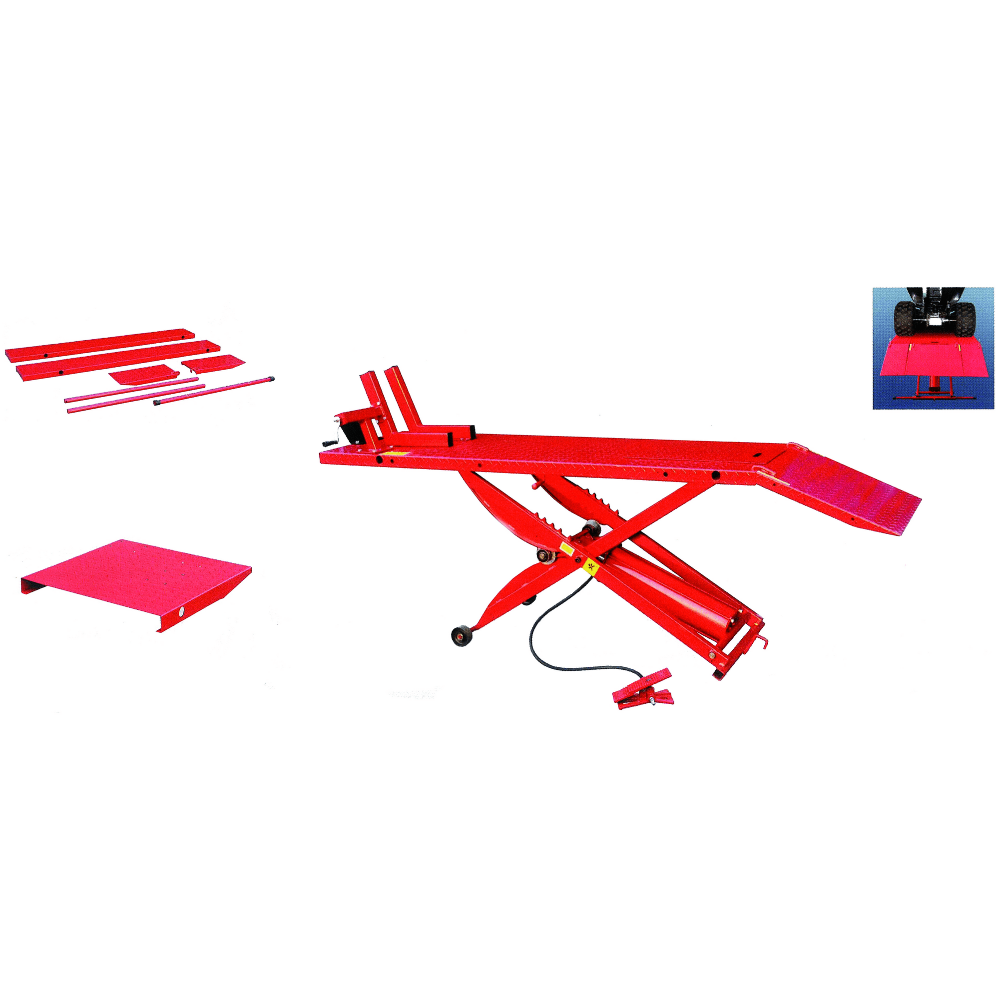 Click here for Rodac Rdml1500 1000lbs Motorcycle Lift 78.5 X 28 prices