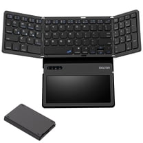 Delton F92 Computer Wireless Keyboard with Large Touch Pad, Portable ...