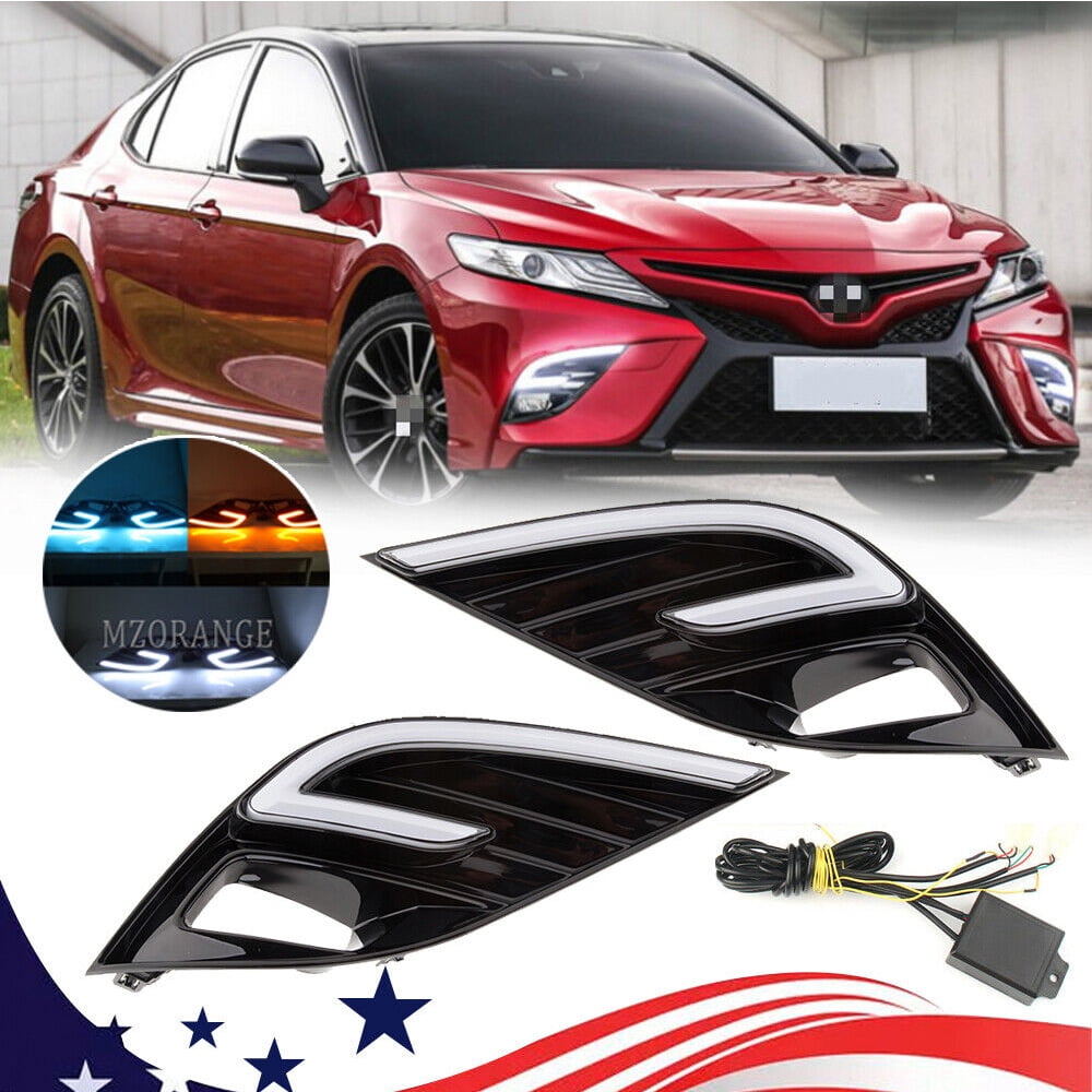 Buy MZORANGE Right Left LED Daytime Running Light For Toyota Camry SE ...