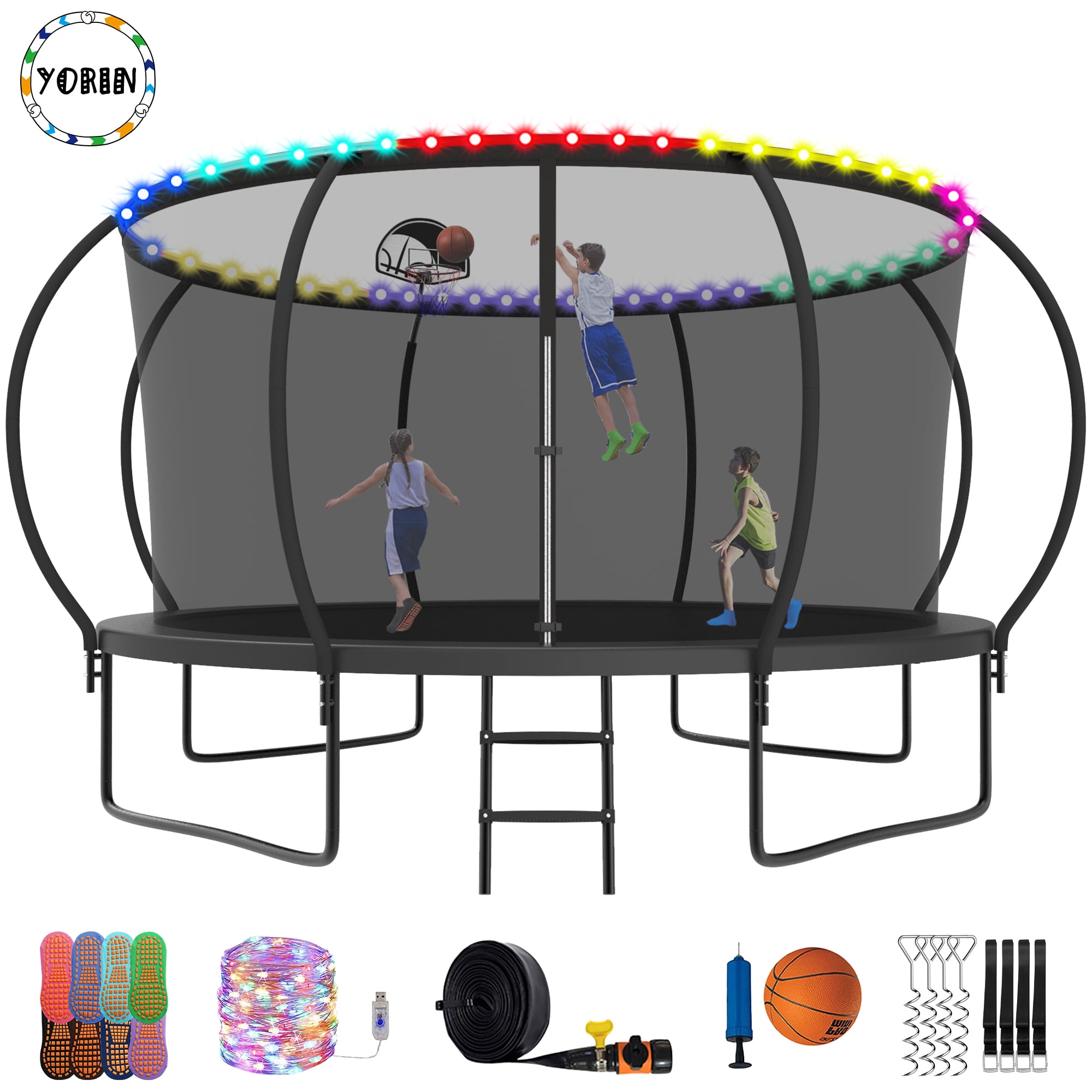 Click here for Yorin Trampoline For 5-6 Kids  12 Ft Trampoline Fo... prices