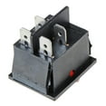 Double Pole Single Throw Rocker Switch, Heavy Duty Illuminated Toggle ...