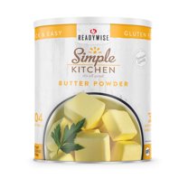 ReadyWise Dehydrated Flavored Butter Powder, 204 Servings in #10 Can ...