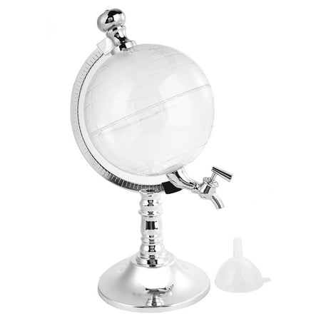 Liquor Dispenser Globe Whiskeys Decanter Globe-Shaped Liquor Dispenser ...