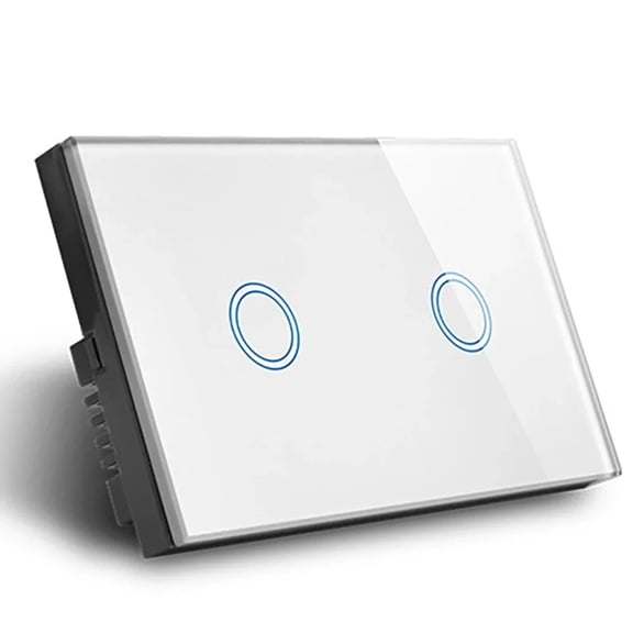 BSEED Smart Light Switch, 2.4GHz WiFi Smart Switch, Tempered Glass ...