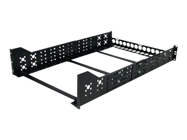 StarTech.com 3U Fixed 19" Adjustable Depth Universal Server Rack Rails ...