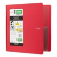 Five Star 1.5 Inch Plastic Binder, Red, 300 Sheet Capacity - Walmart.com
