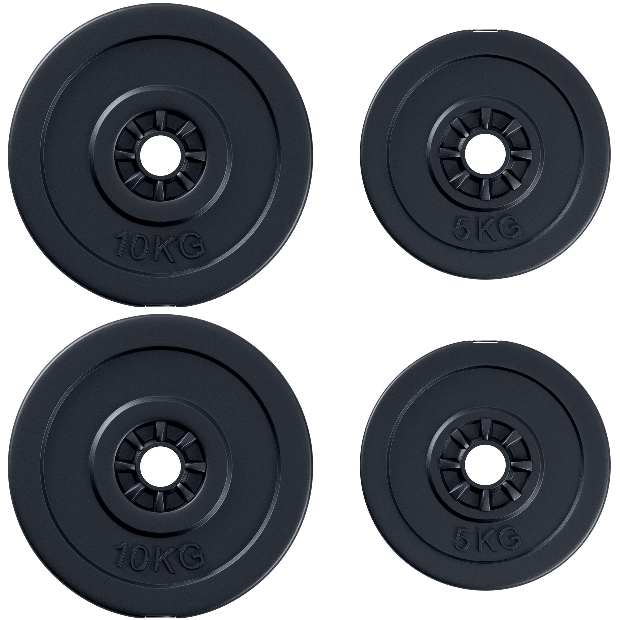 Click here for Soozier 4pc Weight Plates Gym Barbell Plates Weigh... prices