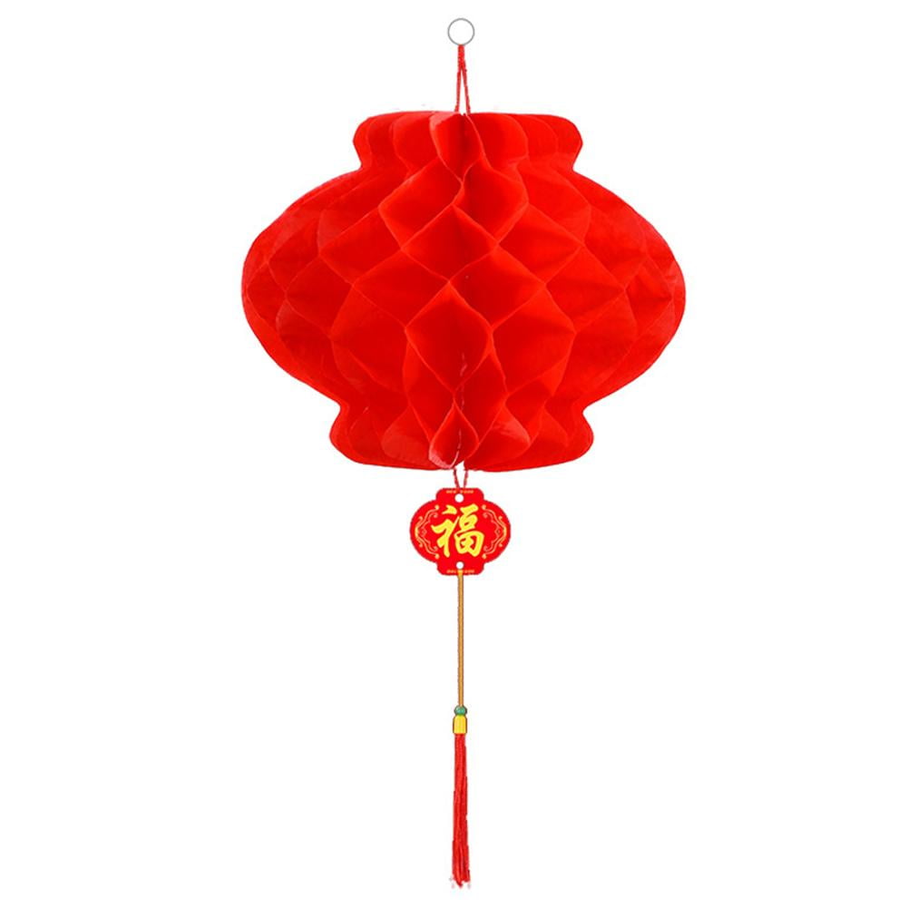 EZLIFE Linterna de papel recubierta de plástico pequeña y exquisita ...