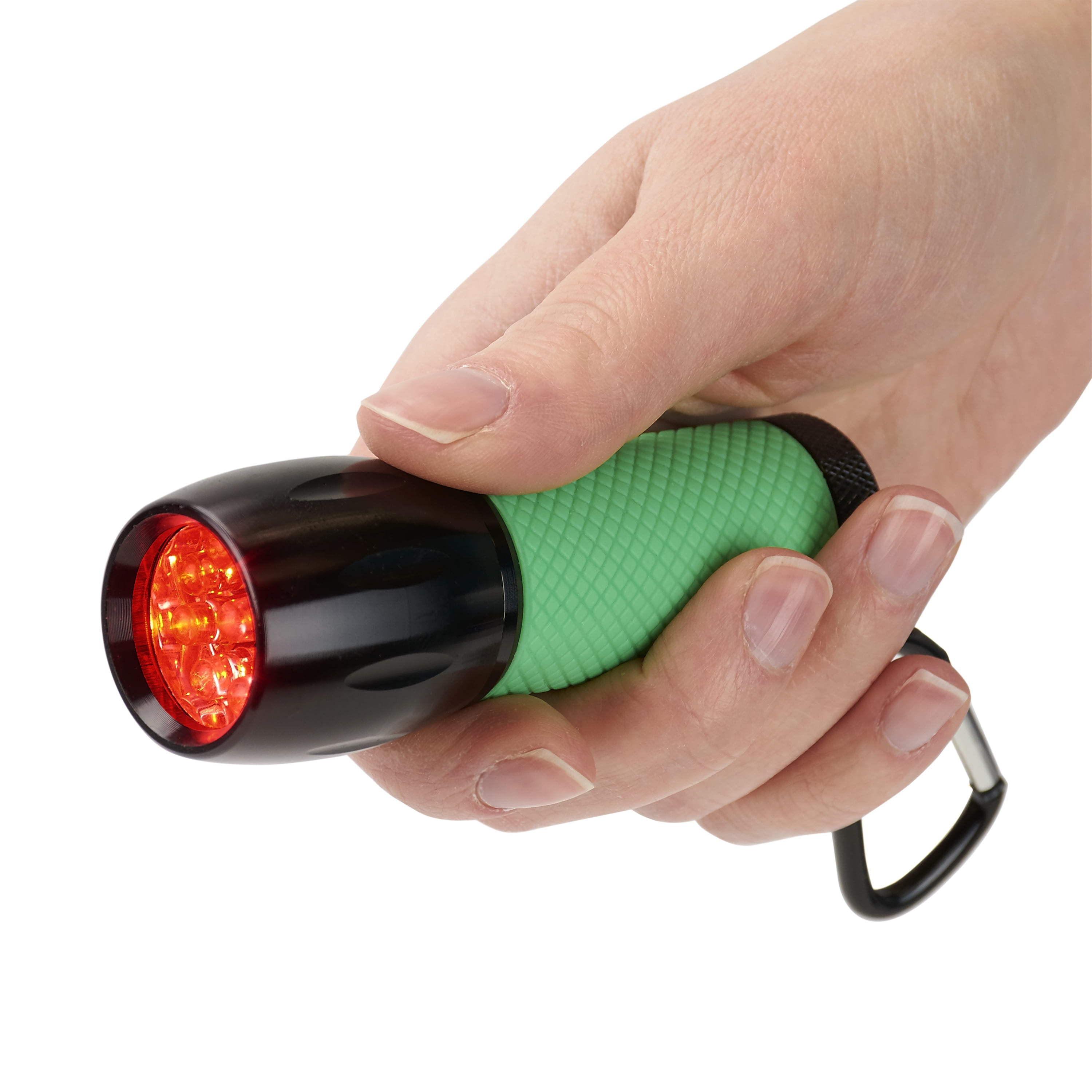 Green Led Red Flashlight Ever Ready Fold