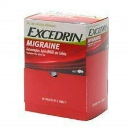 UPC 655708018712 - Excedrin Migraine 50 Packs of 2 Caplets per Pack ...