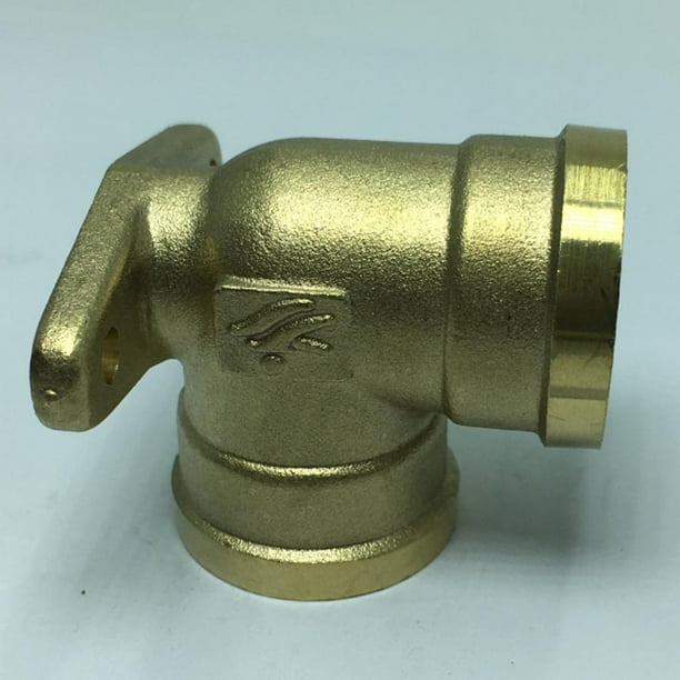 Female 90 degree Double Female Elbow Coupling Adapter Male / Female ...