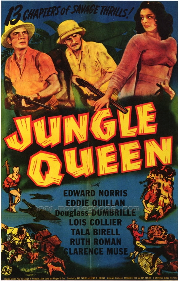 Jungle Queen - movie POSTER (Style A) (27" x 40") (1945) - Walmart.com