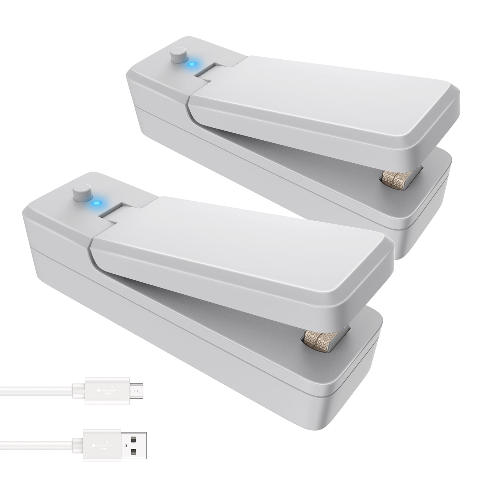 ORIA Portable Handheld Heat Mini Bag Sealer, Rechargeable Bag Resealer ...