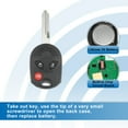 3 Button Car Keyless Entry Remote Control Key Fob Proximity Smart Fob ...