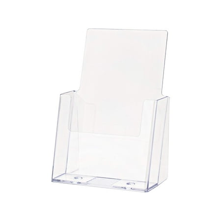 Marketing Holders BiFold Display 5.5”W Clear Acrylic Single Pocket ...