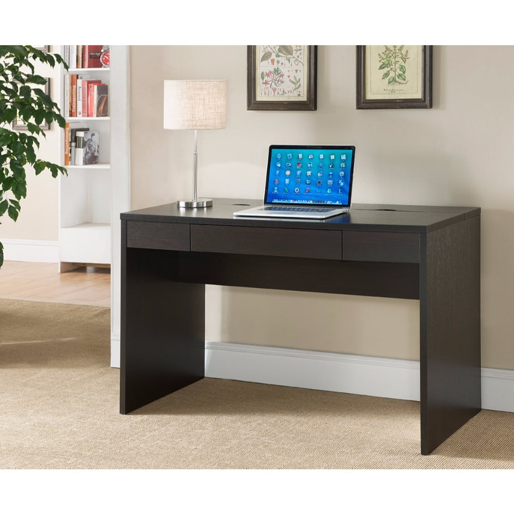 Well- Designed Efficient Desk With pencil Drawer, Brown - Walmart.com