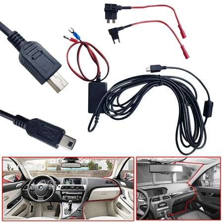 TOTMOX Dash Cam Hardwire Kit with USB Ports, Dashboard Camera Car ...