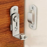YichOne Flip Door Sliding Latch, 90 Degree Stainless Steel, Safety Lock ...