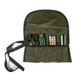 Yammee Tool Roll Up Pouch, Tool Roll,Canvas Multipurpose Wrench Roll Up ...