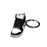 Nike Jordan Mini Shoe Keychain by DSK GLOBAL - Rubber Black & White ...