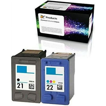 Replacement 21XL 22XL 21 22 High Yield Ink Cartridge compatible for HP ...