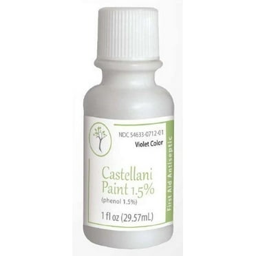 Castellani 1.5% Phenol Antiseptic Paint - Protects Against Skin ...