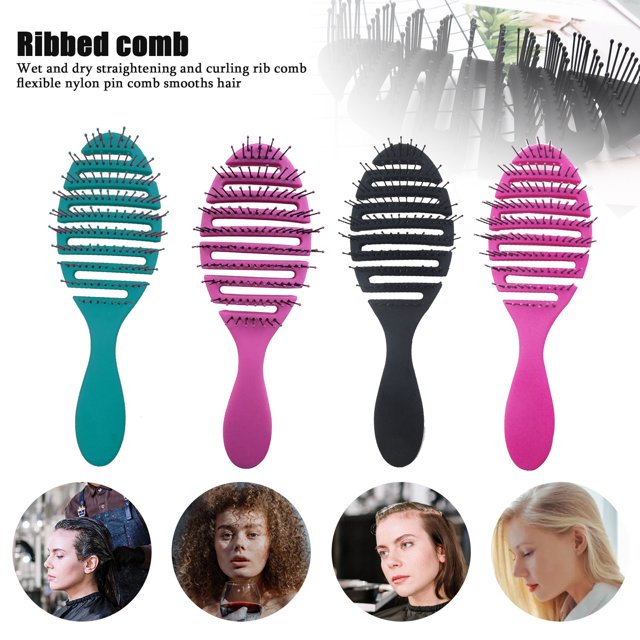 TWSOUL Detangling Brush,Vented Detangler Brush with Flexible Spiral ...