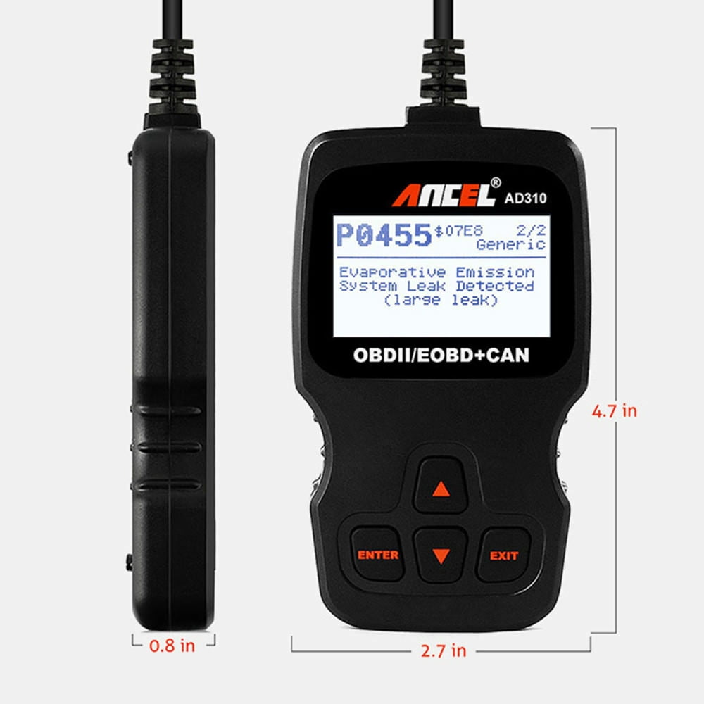 Buy ANCEL AD310 OBD2 Scanner Code Reader for Car Engine Fault OBD ...