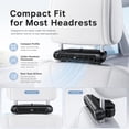 Car Seat Fan, High Velocity USB Cooling Fan for Driver & Rear ...