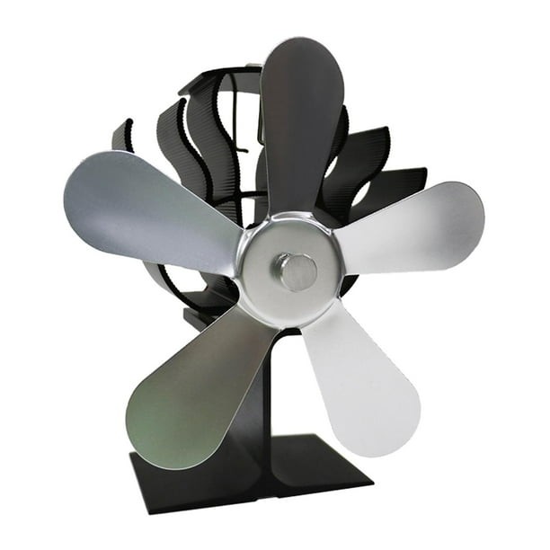 5 Heat Powered Fan Fireplace Fan for Small Log Burner - Walmart.ca