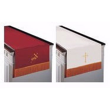 Christian Brands Church Supply VC746 Custom Altar Frontal - Red ...
