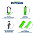 JORESTECH Tool Tether Lanyard with Carabiner and Choke Cable Loop ...