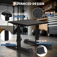 Adjustable Plyometric Jump Box, 15/17/19/21 Inch Multi-Height Plyo Box ...