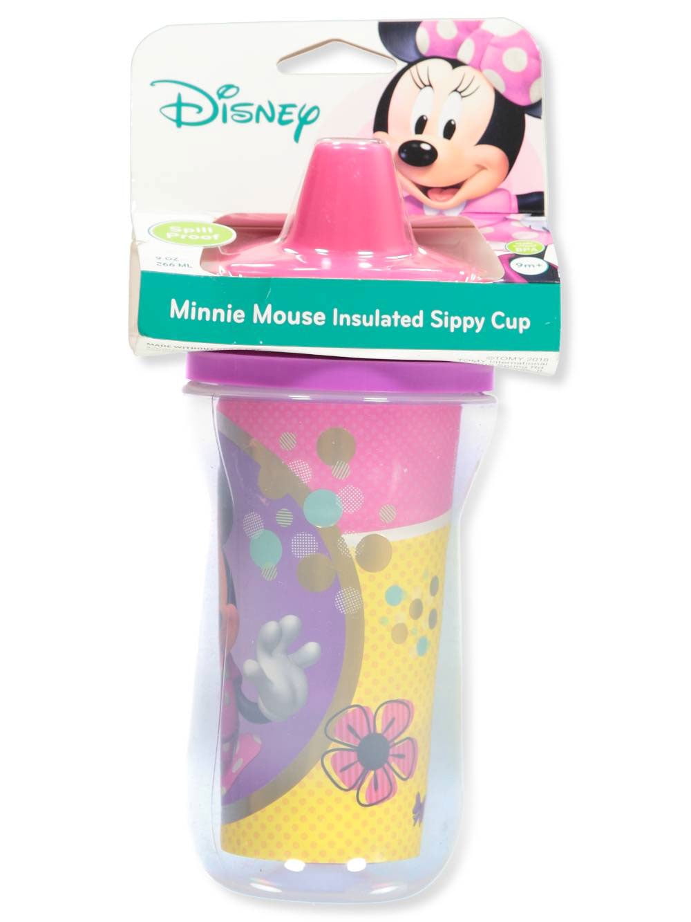 Disney Minnie Mouse Insulated Sippy Cup 9 Oz