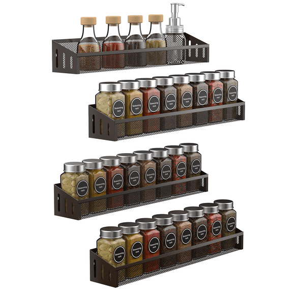Wall Mount Spice Racks