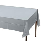 Plastic Tablecover, Silver, 54" x 108" - Walmart.com